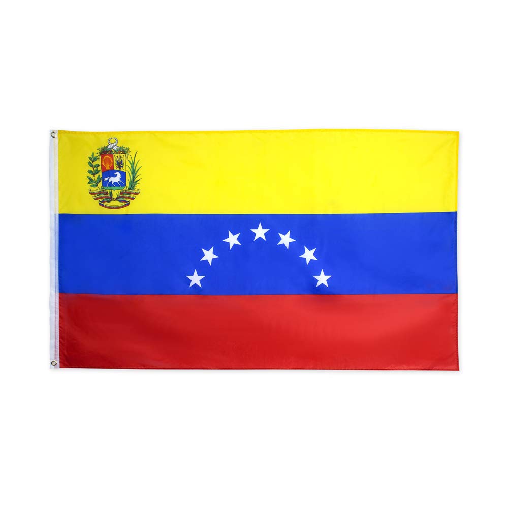 7 Stars Venezuela Flag 1954 Republic of Venezuelan Flags with Brass Grommets 3 X 5 Ft