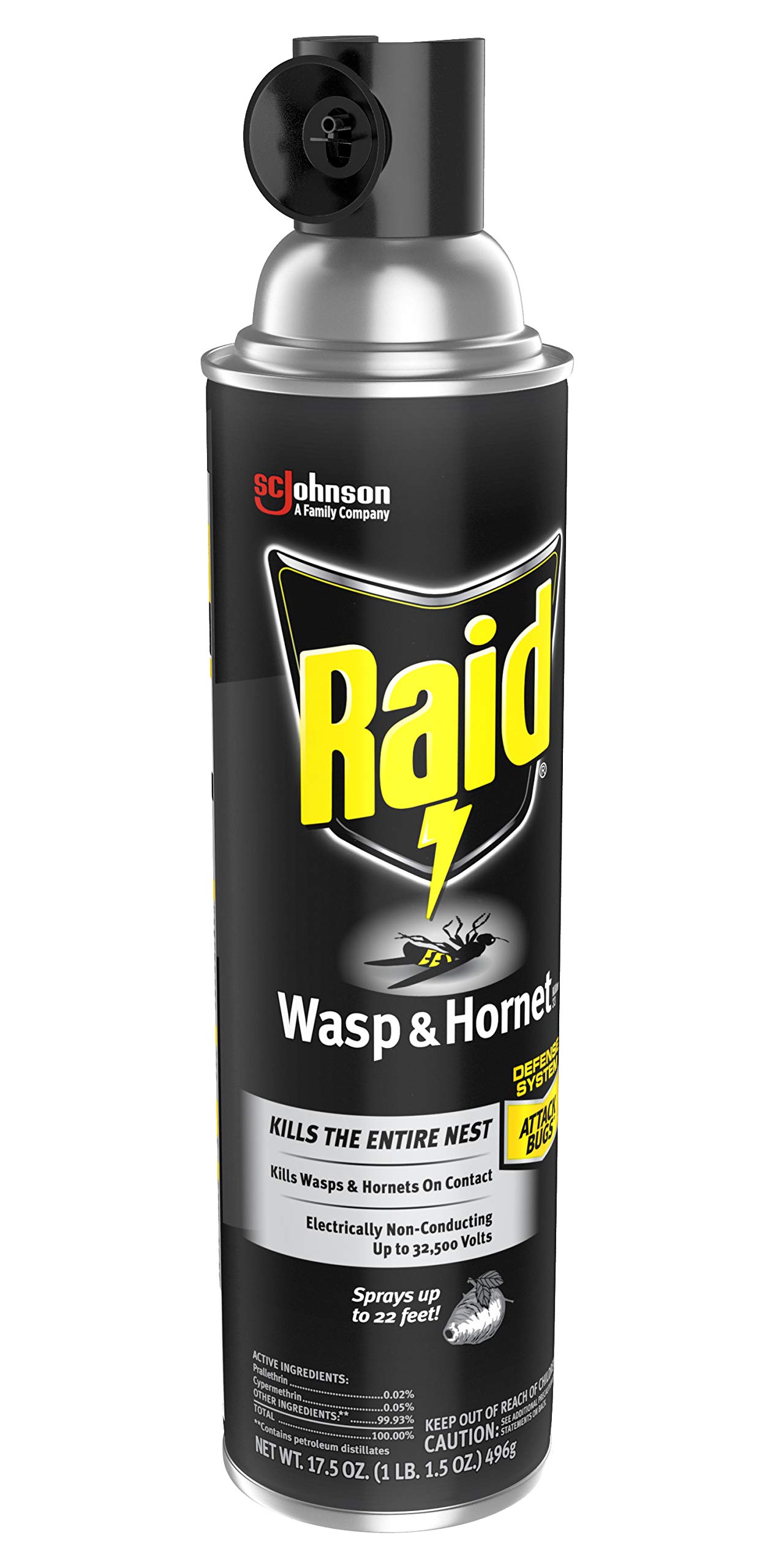 Raid Wasp and Hornet Killer, 17.5-Ounce (Pack - 6)