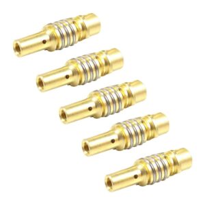 15AK Nozzle Contact Tip Connector for Binzel Gas Diffuser MIG Welder (5pcs)