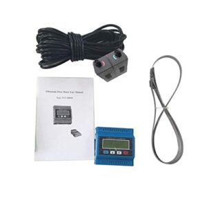 HFBTE TUF-2000M Ultrasonic Flow Meter Flowmeter Module DN25~100mm with TS-2-HT High Temperature Small Transducer