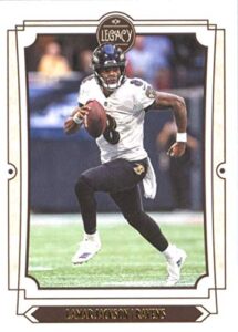 2019 panini legacy #8 lamar jackson nm-mt baltimore ravens officially licensed nfl football trading card