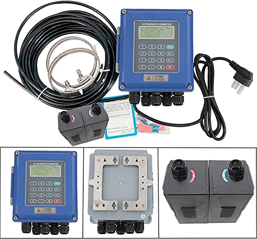 HFBTE TS-2-HT Ultrasonic Flow Meter Flowmeter DN25~100mm TUF-2000B Small High Temp Transducer -30~160C