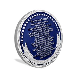 United States Air Force Airman's Creed Military Challenge Coin