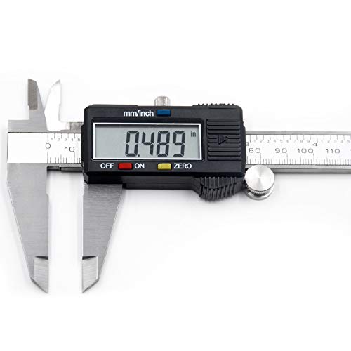 Oudtinx Electronic Digital Caliper with Extra Large LCD Screen | 0-8 Inches | Inch/Millimeter Conversion