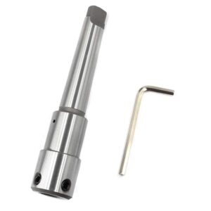 Annular Cutter Arbor JESTUOUS with Morse Taper MT3 for 3/4 Inch Weldon Shank Annular Cutters Extension on Drill Press