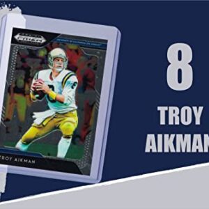 Troy Aikman Football Cards (5) Assorted Bundle - Dallas Cowboys Trading Card Gift Set