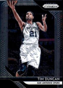 basketball nba 2018-19 panini prizm #225 tim duncan spurs