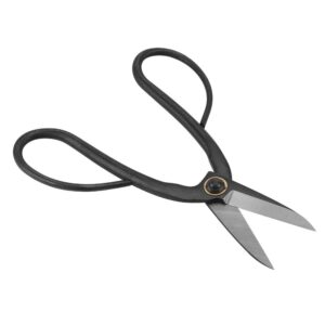 viagasafamido bonsai shear bonsai pruning scissors gardening shears 7.87in trimming scissors bonsai pruning shears roots branches trimming tool for grow room gardening black