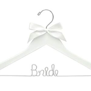 Bridal Hanger, Bride Hanger, Wedding Hanger, White