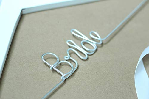 Bridal Hanger, Bride Hanger, Wedding Hanger, White