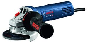 bosch gws10-45e 4-1/2 in. ergonomic angle grinder,black