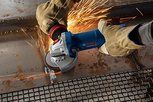 BOSCH GWS10-45E 4-1/2 In. Ergonomic Angle Grinder,Black