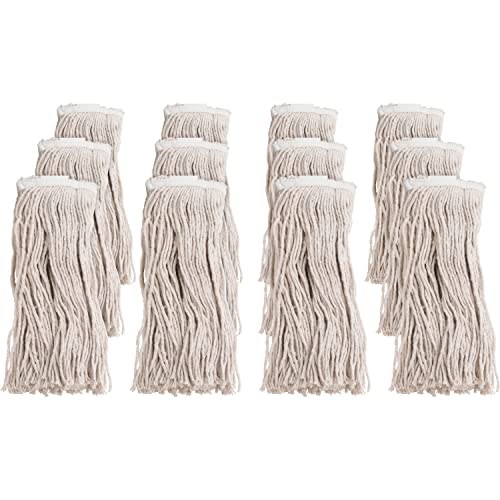 Genuine Joe Cotton Blend Mop Refill (Pack of 12)