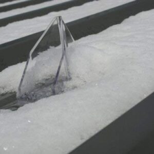 SnowBreaker Snow Guards 25 Pieces for Metal Roofs (Peel and Stick)