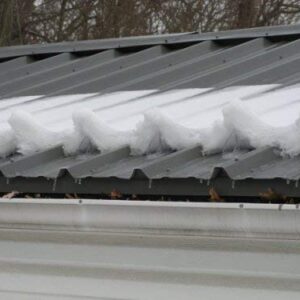 SnowBreaker Snow Guards 25 Pieces for Metal Roofs (Peel and Stick)