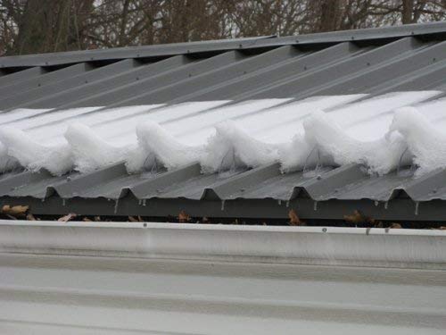 SnowBreaker Snow Guards 25 Pieces for Metal Roofs (Peel and Stick)