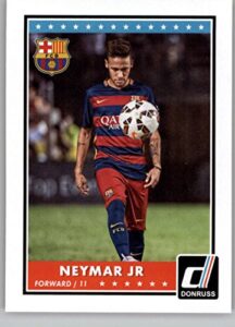 2015 donruss soccer #69 neymar jr fc barcelona official panini futbol trading card