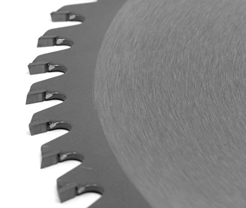 WEN BL1060 10-Inch 60-Tooth Fine-Finish Professional Woodworking Saw Blade for Miter Saws and Table Saws, Silver,Pack of one