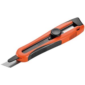 kakuri retractable box opener cutter, heavy duty multi-purpose 2 way blade type (office cutter & corrugated cardboard cutter), made in japan