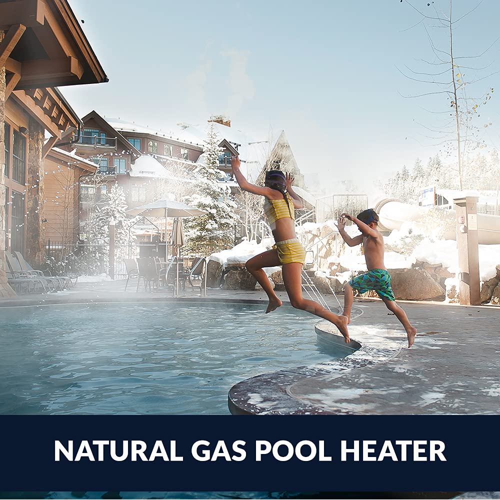 Hayward W3H200FDN Universal H-Series 200,000 BTU Natural Gas Pool and Spa Heater for In-Ground Pools and Spas