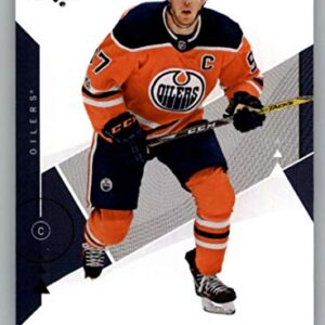 2018-19 SP Authentic Hockey #20 Connor McDavid Edmonton Oilers Official NHL Trading Card From Upper Deck (UD)