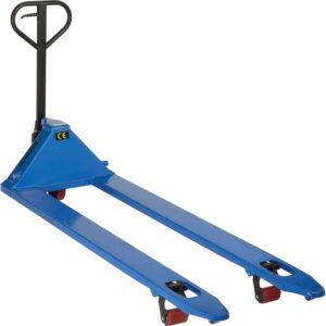 global industrial 4400 lb. capacity extra-long fork pallet jack truck, 27 x 78