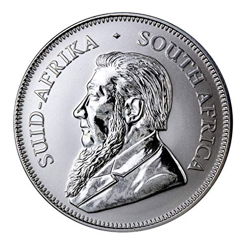 2017 1 Oz .999 Silver South Africa Krugerrand 50th 1 Rand BU