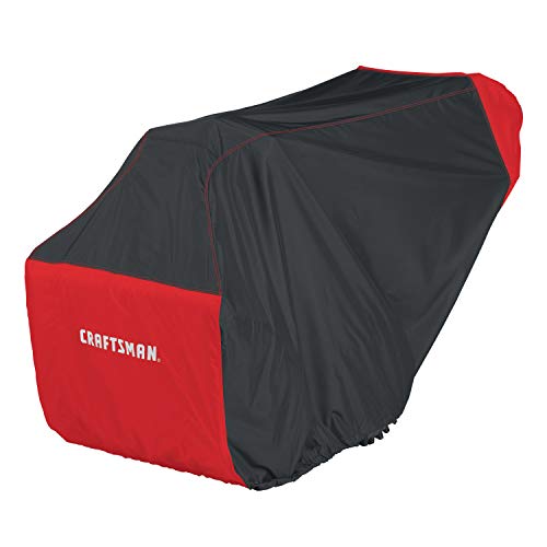 Craftsman Single Stage Gas Snow Blower Cover, Black/red