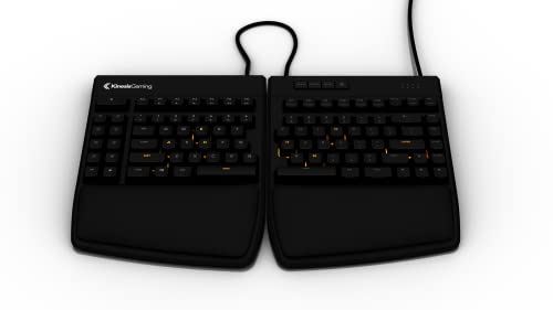 KINESIS USB GAMING Freestyle Edge RGB Split Mechanical Keyboard (MX Blue)