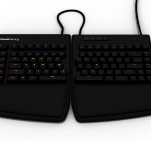 KINESIS USB GAMING Freestyle Edge RGB Split Mechanical Keyboard (MX Blue)