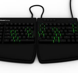 KINESIS USB GAMING Freestyle Edge RGB Split Mechanical Keyboard (MX Blue)