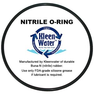 KleenWater Filters Compatible With Aqua-Pure AP811, AP801, 4 1/2 X 9 7/8 Inch, 25 Micron, 4-Pack, Includes 4 O-Rings Compatible With Aqua Pure AP801