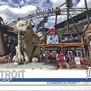 2019 Topps #491 Comerica Park Detroit Tigers Baseball Card