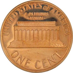 1979 S Type 2 Clear S Lincoln Memorial Cent Choice Proof Penny 1c Coin