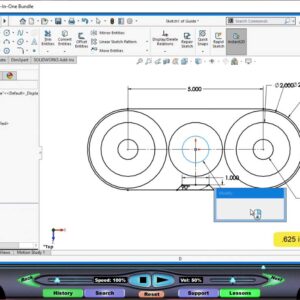 SOLIDWORKS 2019: Advanced Parts and Assemblies – Video Training Course