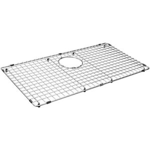 serene valley sink bottom grid 27-9/16" x 14-9/16", rear drain with corner radius 3/16", kitchen sink protector ndg2815r