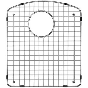 serene valley sink bottom grid 14-1/2" l x 16-13/16" w, rear drain, sink rack ndg1517r