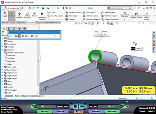 SOLIDWORKS 2019: Sheet Metal Design – Video Training Course