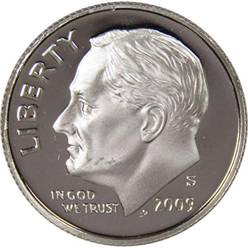 2009 S Roosevelt Dime Choice Proof Clad 10c US Coin Collectible