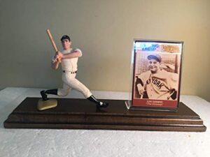 lou gehrig new york yankees starting lineup figure custom made wood plaque