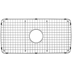 serene valley sink bottom grid 27-1/2" x 13-1/2", centered drain with corner radius 1-1/2", sink grids stainless steel ndg2713c