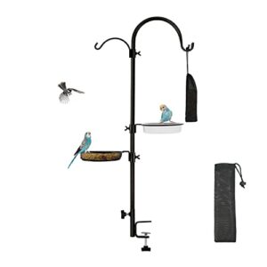 deck hook bird feeder pole porch multi hook bird feeding station kit multi feeder hanging kit premium bird bath for attracting wild birds planter hanger