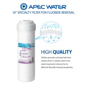 APEC Water Systems FI-Fluoride 2.5"x10" Fluoride Reduction Specialty Water Filter