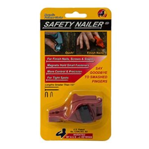 safety nailer mini- for finish nails, small screws, and staples