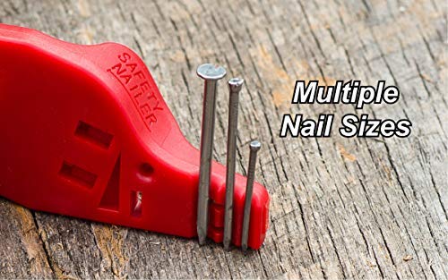 Safety Nailer Mini- For Finish Nails, Small Screws, and Staples