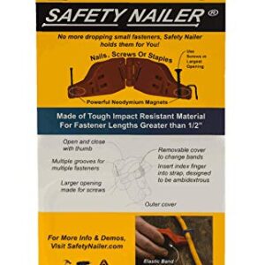 Safety Nailer Mini- For Finish Nails, Small Screws, and Staples