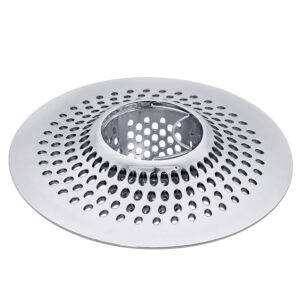 lekeye drain hair catcher/bathtub shower drain hair trap/strainer stainless steel drain protector(patented product)