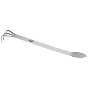 Rake Bonsai Tool Bonsai Tweezers 2 in 1 Stainless Steel Bonsai & Gardening Tool Root Rake + Spatula