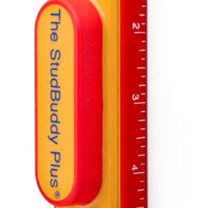 The StudBuddy Plus Magnetic Stud Finder and Level