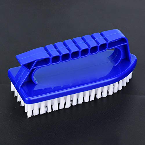 TOPINCN Swimming Pool Step Corner Brush Hand-held Door Window Tools with Fine Bristles Nonslip Handle